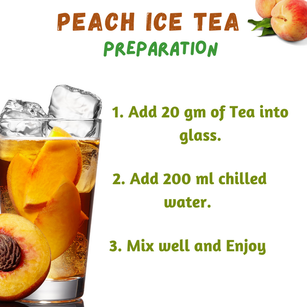 Peach Iced Tea | 1 Kg Pack | For 10 Liter – joymint